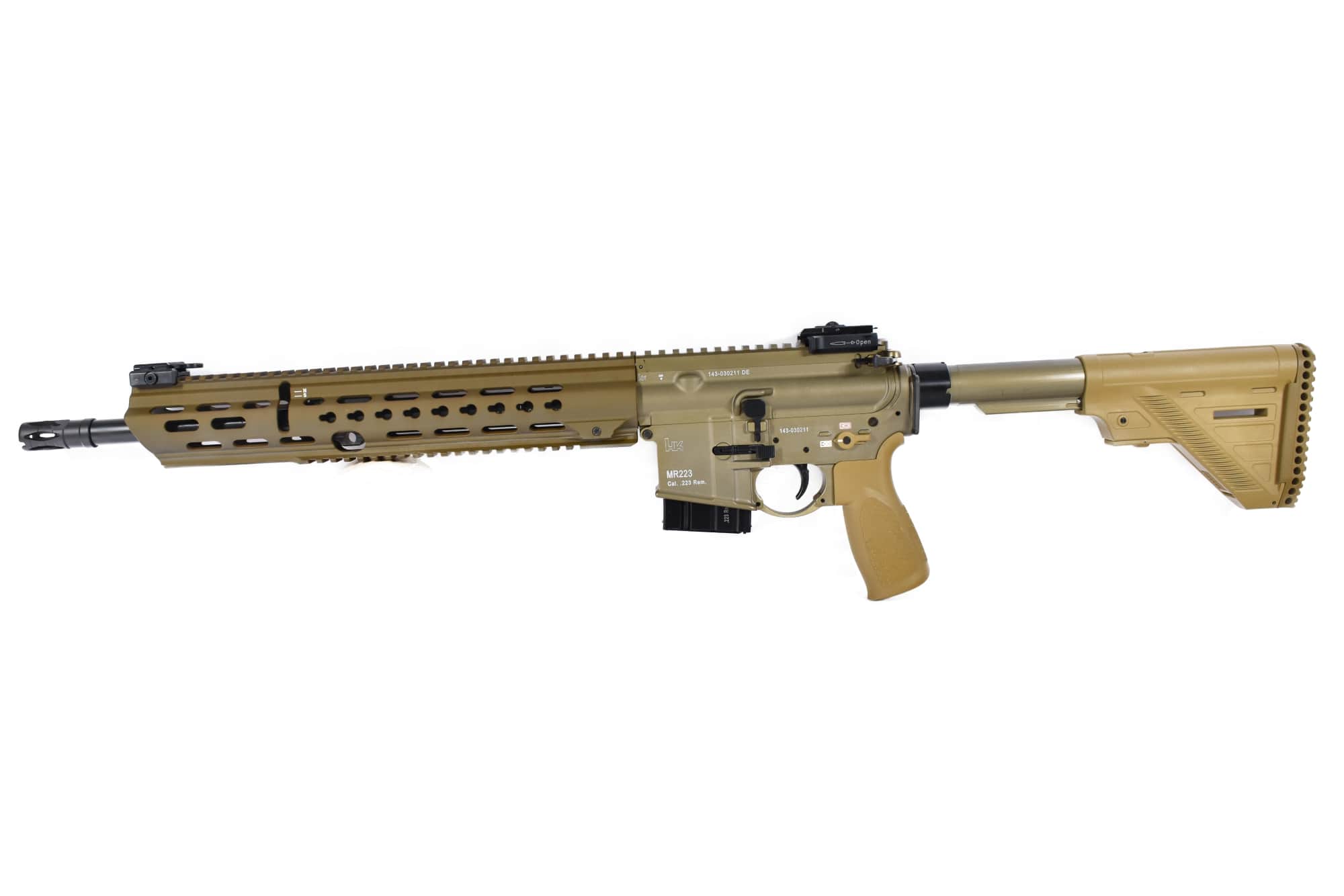 Heckler & Koch MR223 A3 16,5'' sandfarben langer Handschutz | Euroshot GmbH