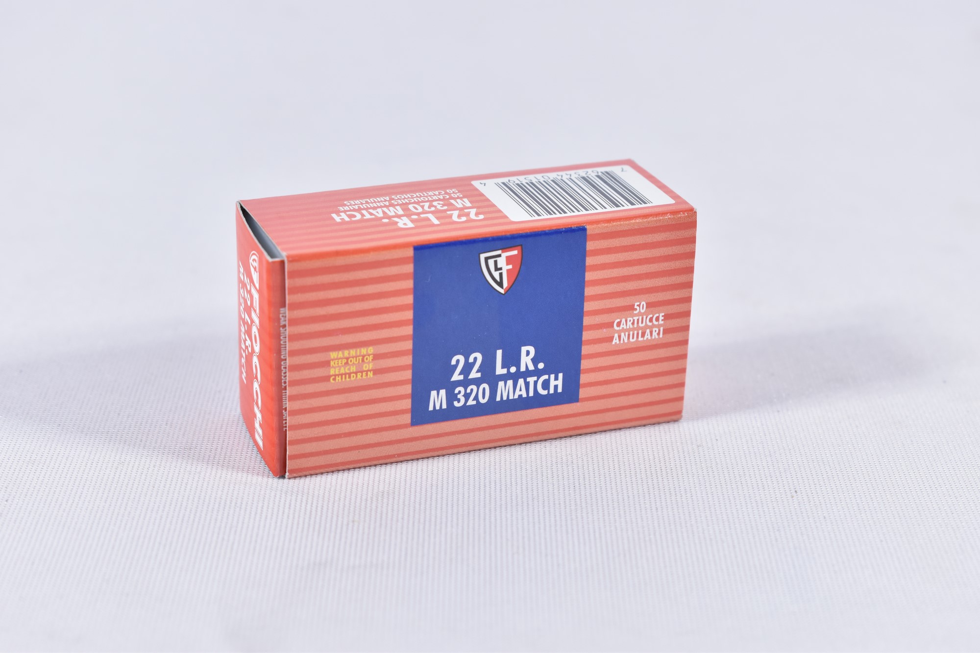 Fiocchi .22lr M320 Match 50STK Munition bleihaltig | Euroshot GmbH Fiocchi .22lr M320 Match 50STK Munition bleihaltig | Euroshot GmbH