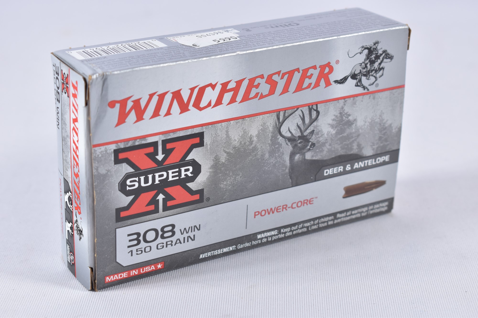 Winchester .308Win. 150grs Power-Core 20STK Munition bleifrei ... Winchester .308Win. 150grs Power-Core 20STK Munition bleifrei ...